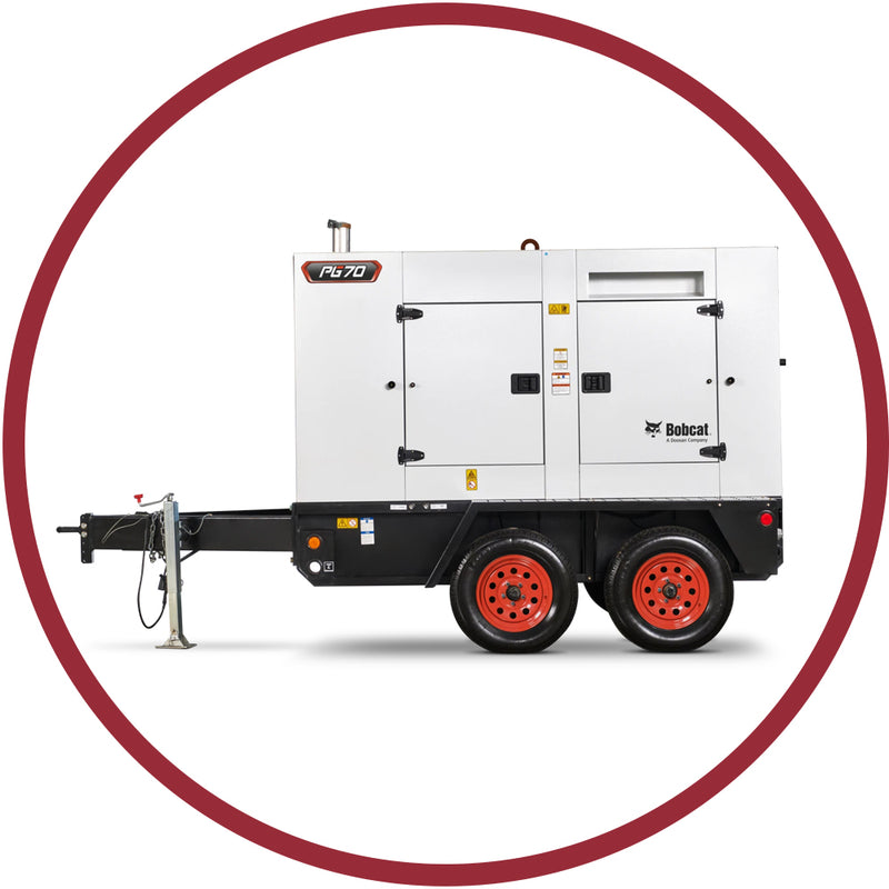 Total Energy Systems | Bobcat Towable / Mobile Power Generators - Total Energy Systems